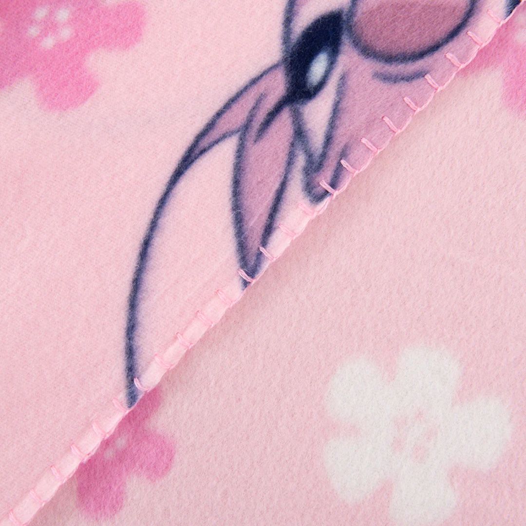 Manta Polar 115x130 cm Disney Stitch Angel Pink – Importaciones CMF