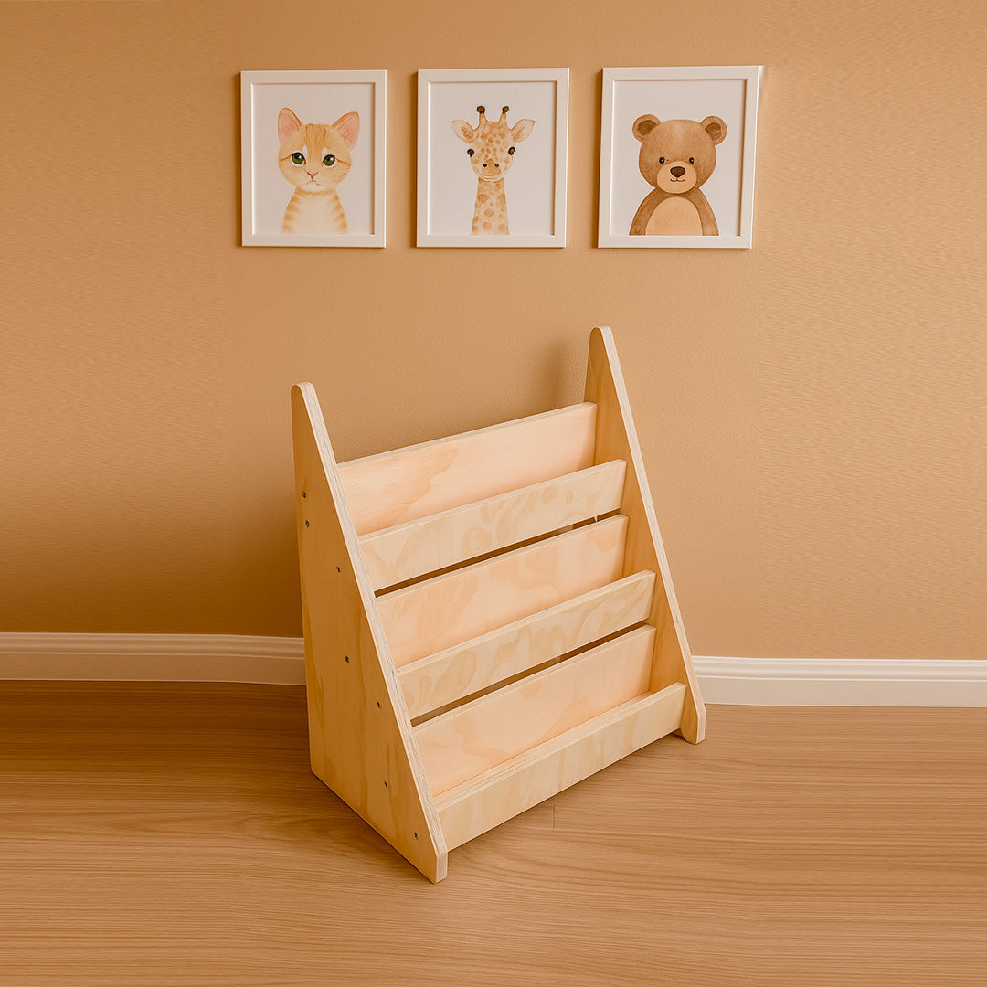 Librero Montessori Niños 60x32x54 cm Seguro y Compacto – Importaciones CMF